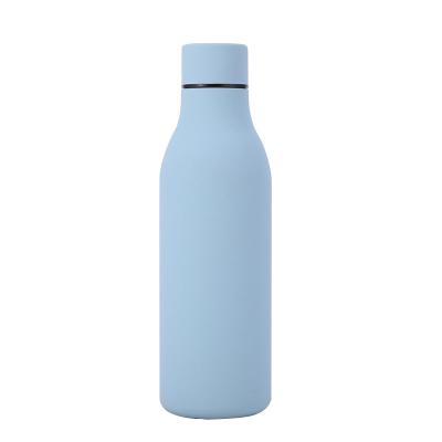 China 304 Stainless Steel Portable Water Cup 7.4*23.5cm For Hand Wash Only Product Care Instructions Easy Cleaning for sale