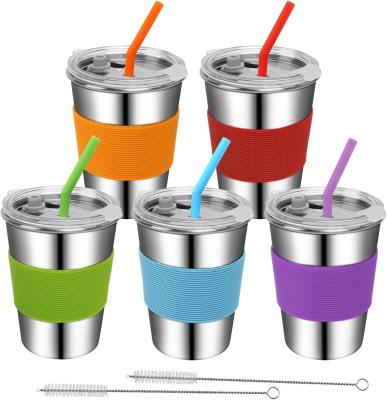 China Stainless Steel Children Smoothie Drinking Sippy Cups Electric Hot Water Cup with Break Resistant Feature for sale