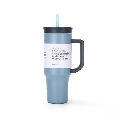 China Kitchen Essential Portable Water Cup with 40oz Capacity Made of 304 Stainless Steel for sale