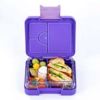 China 19*17*5cm Tritan Plastic Bento Lunch Box Leak-Proof and Eco-Friendly Material for sale