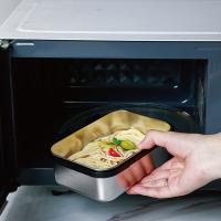 China Leak Proof Food Container Feature in 1 Compartments Metal Lunchbox for Convenient for sale