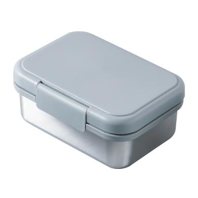 China 1/2 Compartments Metal Bento Lunch Box The Ultimate Solution for Hot and Cold Foods for sale