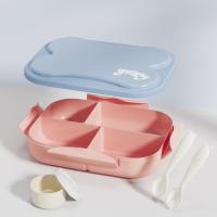 China Leakproof Design Plastic Bento Lunch Box for School 800-1000ml Capacity Durable and Safe for sale