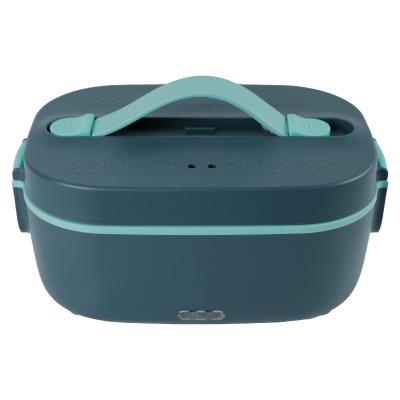 China Electric Heated Lunch Box for Adults with 1.5L Containers, Portable 80W Fast Heated Lunch Box for Men Women, Portable Heating Food Warmer,12V/24V/110V/220V for Car Truck Office Home Travel for sale