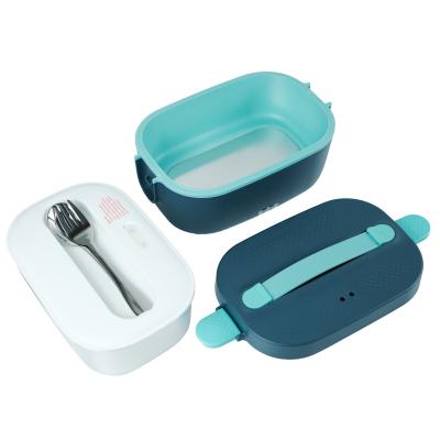 China UK Plug 80W Electric Lunch Box Food Heater, Portable Food Warmer Lunch Box for Car & Home, Leak Proof, Lunch Heating Microwave with 304 Stainless Steel Container 1.5L for sale