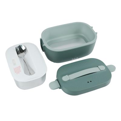 China 100W 1.8L Heating Lunch Boxes for Men Fast Heating Food Warmer 12V/24V/110V/220V for Car Truck Office Home for sale