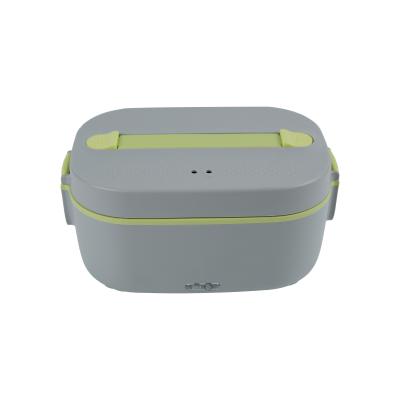 China Electric Lunch Box Food Heater 80W Portable Warmer for Car Truck Work with 304 Stainless Steel Container for sale