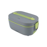 China Electric Lunch Box for Adults 80W Fast Heated Lunch Box for Men with Dual 1.5L Stainless Steel Container for sale
