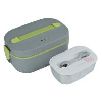 China Electric Heated Lunch Box for Adults , 1.8L Containers 100W Heating Lunch Box 12V/24V/110V for Office for sale