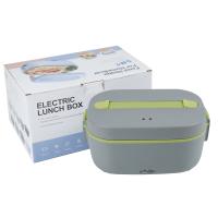 China 80W Warmer Lunch Box Food Heater 2 Compartments Electric Lunch Box For Adults Car Truck Work Travel for sale