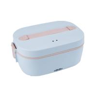China Dual Voltage Car Mounted Household Electric Food Warmer Lunch Box 304 Stainless Steel 1.5 Liters for sale