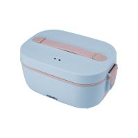 China Portable Electric Food Warmer Lunch Box Leak Proof 1.5L Removable 304 Stainless Steel Container 80W for sale
