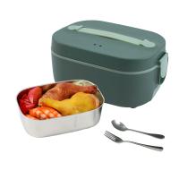 China 1.8L Portable Food Warmer with 12V/24V/110V/220V Plug Stainless Steel Leakproof Container for sale