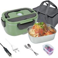 China UKCA 60W Electric Lunch Box Portable Food Heater for Adults Upgraded Car/Truck/Office Lunch Warmer with CE Certification & Carry Bag for sale