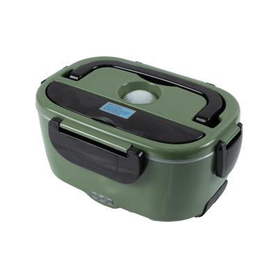 China Durable Hassle-Free Portable Food Warmer 304 Stainless Steel Food 1.5L Heating Electric Lunch Box For Office for sale