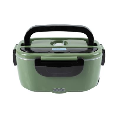 China Stainless Steel Electric Lunch Box CE REACH Approved Self-Heating Food Container for Home for sale