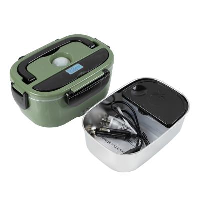 China CE Certified Electric Lunch Box Fast Heating 304 Stainless Steel Leak-Proof & Multi-Voltage 12V/24V/220V for Car Office & Outdoor for sale