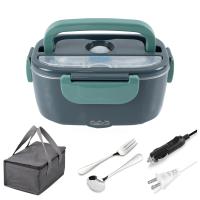 China High Power Electric Lunch Box Fast Heating 304 Stainless Steel Portable Food Warmer Eco-Friendly for sale