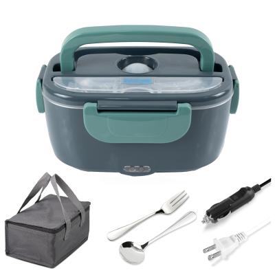 China High Power Electric Lunch Box Fast Heating 304 Stainless Steel Portable Food Warmer Eco-Friendly for sale