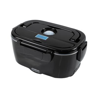 China 12V/24V Electric Lunch Box for Truck Drivers, Portable Heated Food Container, BPA-Free, Dual-Use for Car & Work for sale