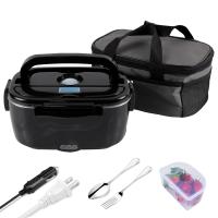 China Self-Heating Electric Lunch Box with Insulated Design, 60W High-Power Heating, Safe Food-Grade Materials, Ideal for Work, Road Trips & Truck Drivers for sale