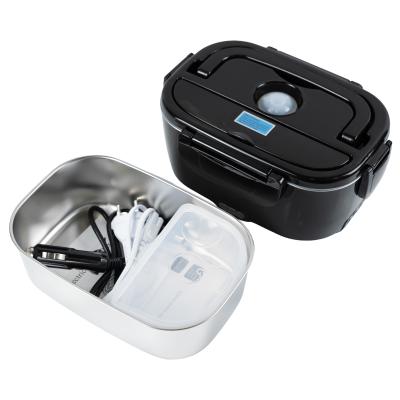 China Electric Lunch Box for Hot Meals On the Go, 304 Stainless Steel Inner Pot, Spill-Proof Lid, 60W Fast Heat, Great for Office Lunch & Meal Prep for sale