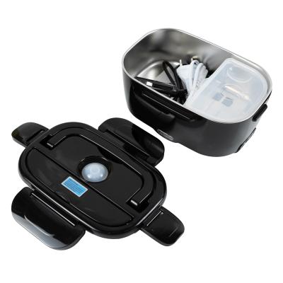 China Truck Driver Electric Lunch Box 24V, Portable Food Warmer with Leak-Proof Seal, Stainless Steel Container, Perfect for Long-Distance Driving for sale