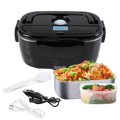 China Multi-Functional Electric Lunch Box 12V/24V/110V, Dual Heating System, Anti-Scald Handles, Easy to Clean, Fits Office, Car & Outdoor Use for sale
