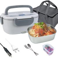 China CE Car And Truck Dual Use 1.8L 120W OEM Sealing Ring Leak Proof Electric Lunch Boxes for sale