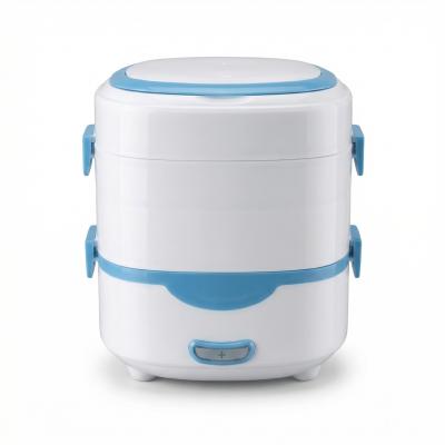 China CE Electric Cooker Box 1.5L Double Tier 350W Multifunctional Lunch Box for sale