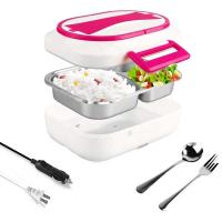 China Lunch Boxes Wholesale Popular UK Plug Sealing Ring Leak Proof Office And Car Heating Bento Box DGCCRF Food Grade PP for sale