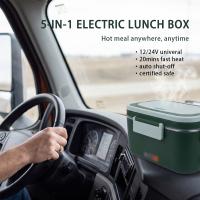 China EU Socket Electric lunch box designed for office school home car outdoors portable meal warmer and cooker heating device for sale