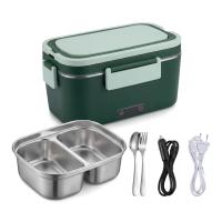 China 304 Stainless Steel PP Electric Lunch Box Food Heater Offering Automatic Timer Heating Ensuring and Food Heating Experience for sale