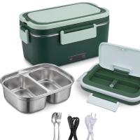 China 1.8L Capacity Electric Lunch Boxes Constructed Using 304 Stainless Steel PP Providing EU US UK AU Socket Compatibility for sale