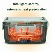 China 1.8L Capacity Electric Lunch Boxes Constructed Using 304 Stainless Steel PP Providing EU US UK AU Socket Compatibility for sale