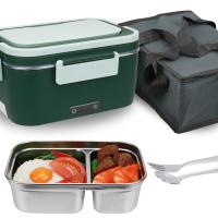 China 1.8L Electric Lunch Box with 304 Stainless Steel Inner Container and EU/US/UK/AU Plug Options for sale