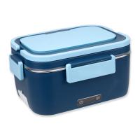 China Intelligent Heated Lunch Box Digital Display Touch Control Portable Electric Food Heater 120W for sale