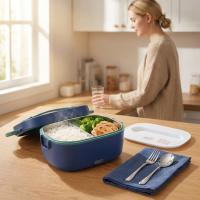 China Factory Direct Electric Lunch Box 220V Portable Food Heater | Leak-Proof & Easy to Carry for sale