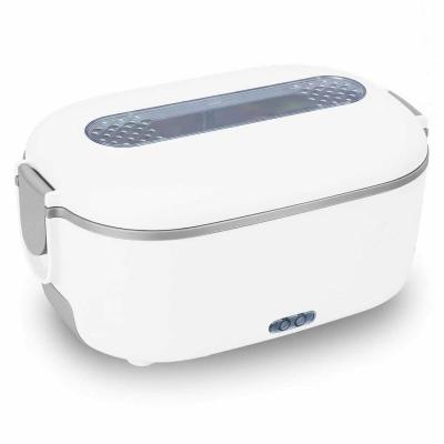 China Portable Rechargeable Lunch Box 1800ml Electric Food Heater with Leak-Proof Design for sale