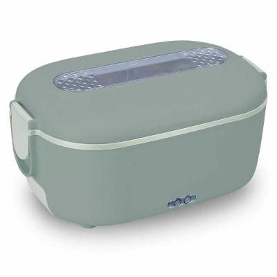 China Portable Rechargeable Electric Lunch Box Leak-Proof Heated Food Container 1.8L for sale