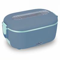 China 12V 24V Electric Lunch Box for Truck Drivers 80w Portable Food Warmer Leakproof Design for sale