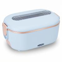China Leakproof Electric Lunch Box Fast Heating Food Warmer with Stainless Steel Container for sale