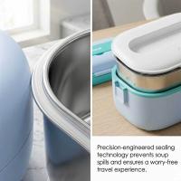 China 12V 24V Electric Lunch Box for Truck Drivers 80w Portable Food Warmer Leakproof Design for sale