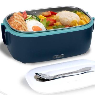 China Rechargeable Food Warmer Lunch Box 1800ml Fast Heating Portable Bento Box for sale