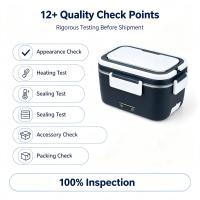 China Smart 120W Electric Lunch Box 1.8L Touch Screen Temperature Control, Fast Heating Food Warmer for sale