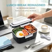 China 120W Smart Electric Lunch Box – 1.8L Large Capacity, Touch Screen Temperature Control for sale