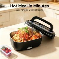 China Home Portable food warmer featuring BPA-free materials ideal for office school car and outdoors ensuring safe meal heating for sale