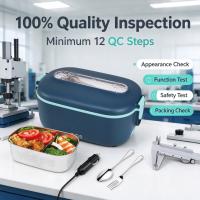 China Compact and Lightweight with Handle Heated Lunch Box Suitable for Driver Portable Lunch Heater Ideal for Travel and Work for sale