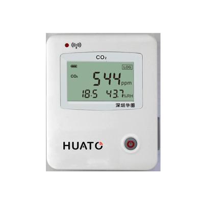 China S653 CO2 Data Logger with 5000 PPM Range and 43,000 Data Points Capacity for Environmental Monitoring for sale