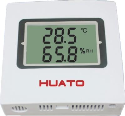 China HE400 Series Temperature Humidity Transmitter with 4~20mA Output, 100×100×30mm Size and 0.1℃/0.1%RH Resolution for sale